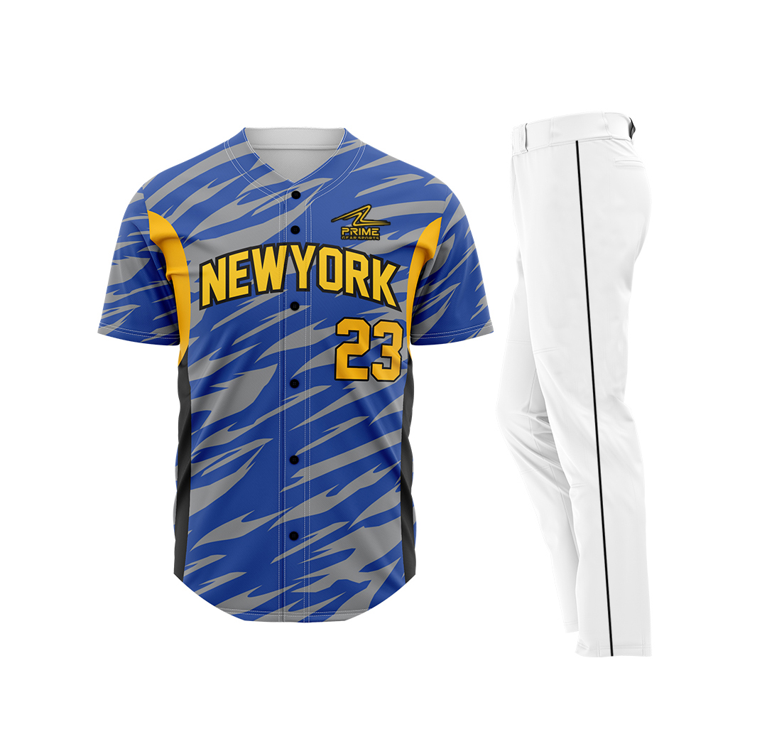 Custom Baseball Uniforms – Prime Gear Sports LTD